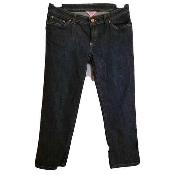 Lilly Pulitzer | Jeans | Lilly Pulitzer Womans Jeans 4 Dark Rinse ...